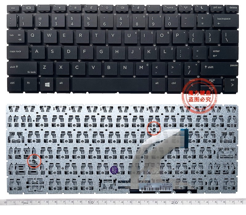 კლავიატურა HP Probook 430 G6 435 G6 430 G7 435 G7 Keyboard - TechoCity
